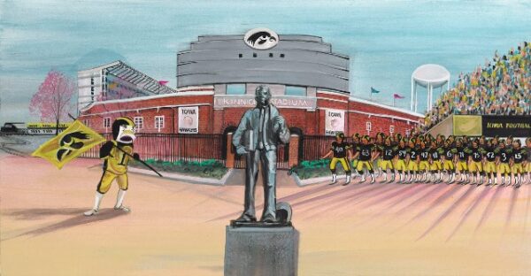Kinnick Stadium Giclée – Artist Proof | P. Buckley Moss